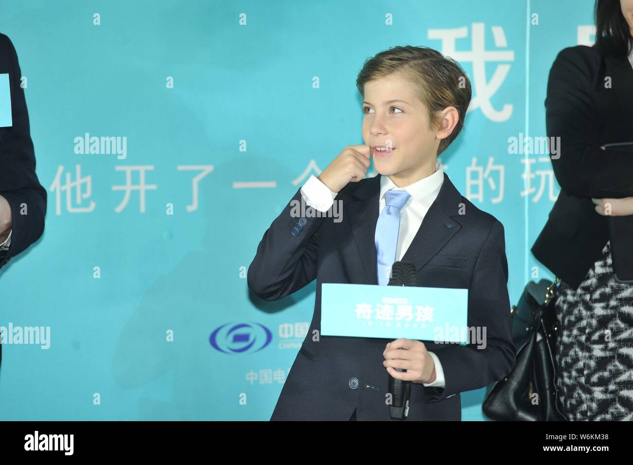Wonder jacob tremblay hi-res stock photography and images - Alamy