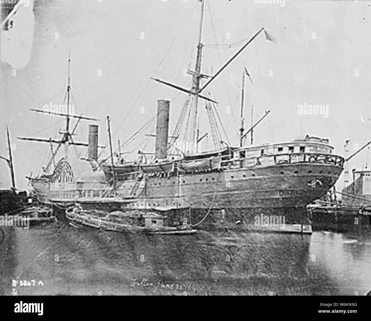 SS Fulton (1855 Stock Photo - Alamy
