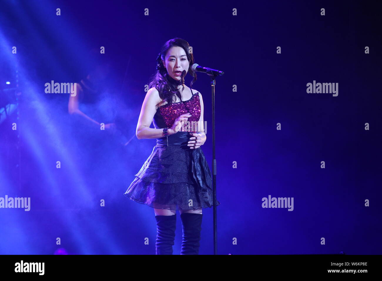 Japanese singer and actress Noriko Sakai performs during the Sakai ...