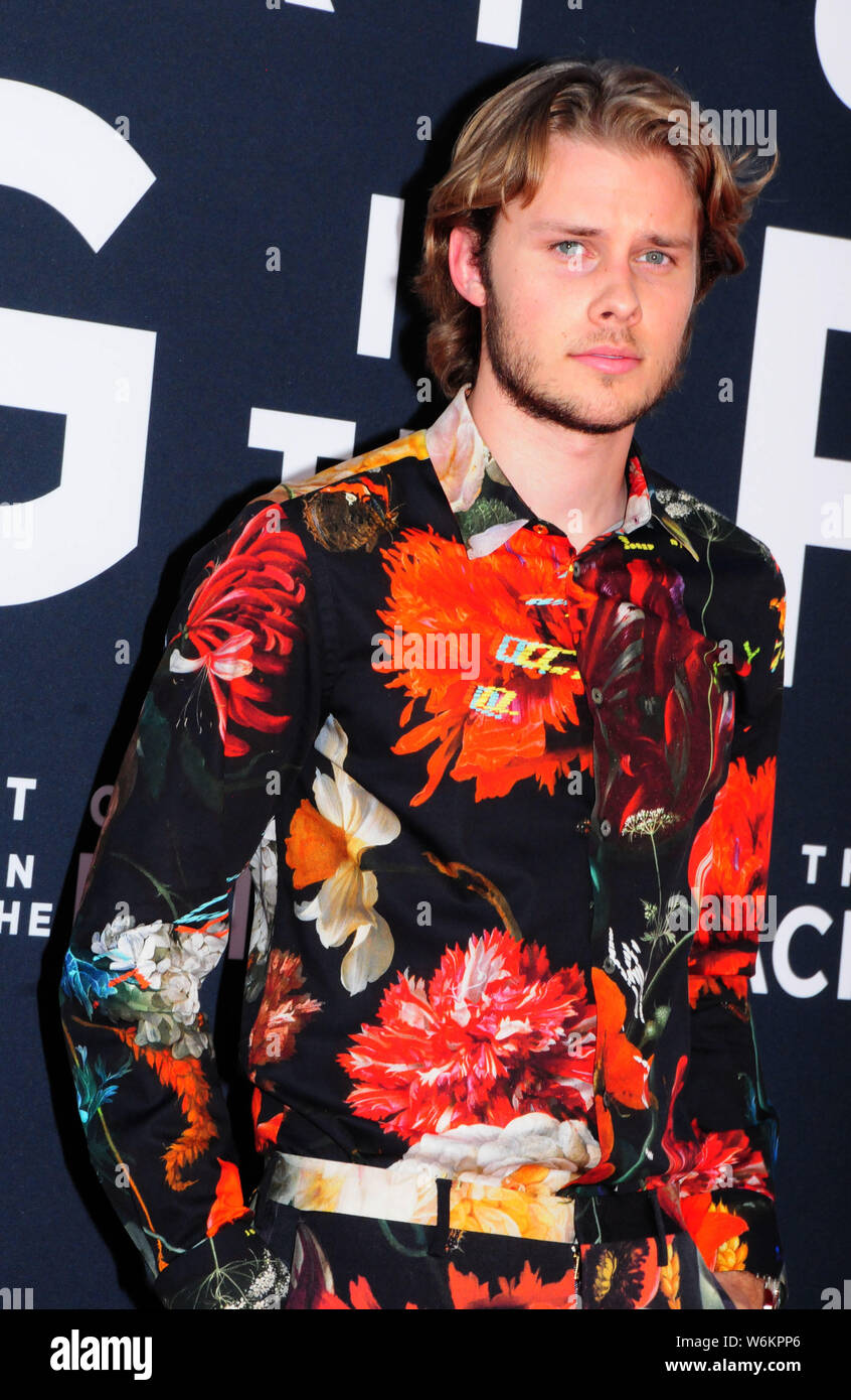 Hollywood, California, USA 1st August 2019 Actor Logan Shroyer attends ...