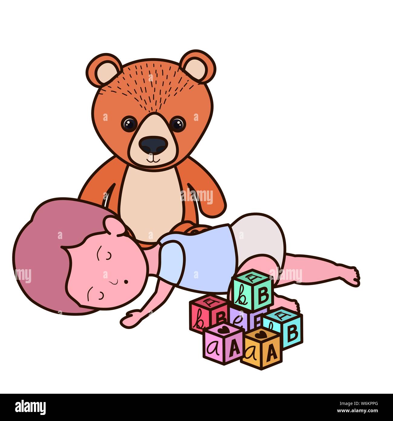 Isolated baby boy design vector illustration Stock Vector Image & Art ...