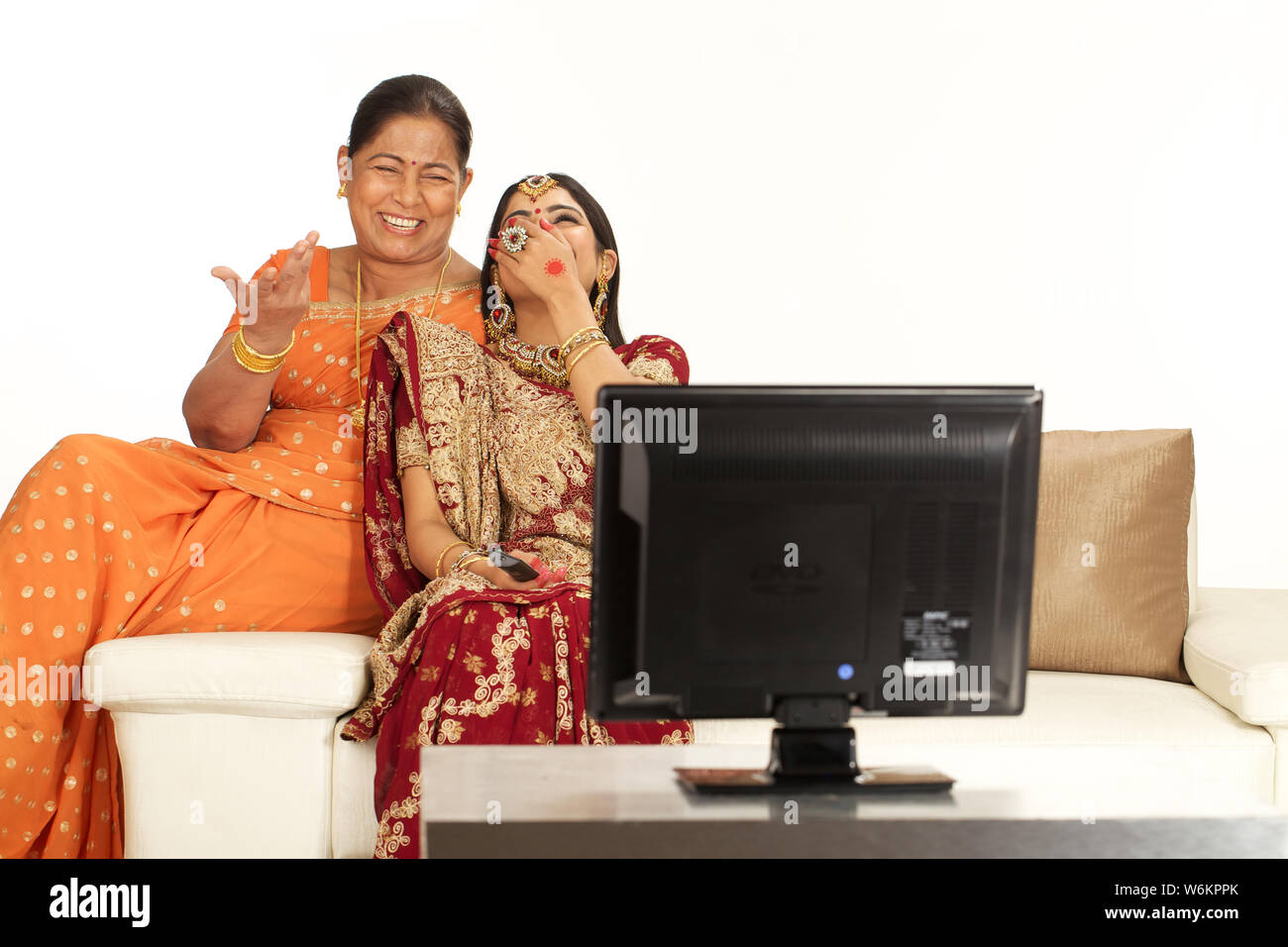Mother with her daughter gossiping Stock Photo - Alamy