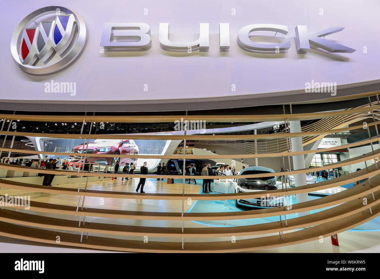 --FILE--View of the stand of Buick of SAIC-GM, a joint venture between ...