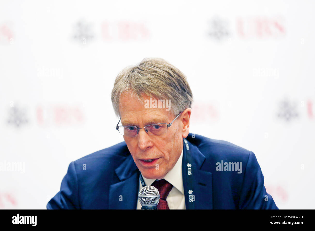 American economist Lars Peter Hansen, the winner of the 2013 Nobel Memorial Prize in Economics ...