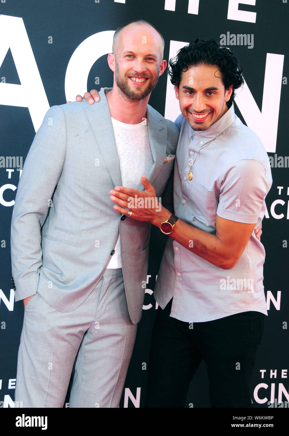 Hollywood, California, USA 1st August 2019 Actor Ian Lake and actor ...