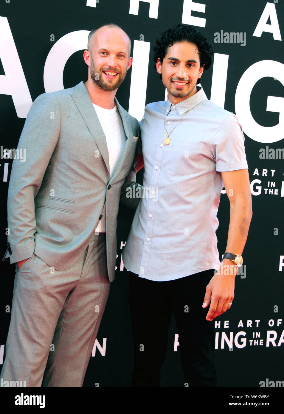 Hollywood, California, USA 1st August 2019 Actor Ian Lake and actor ...