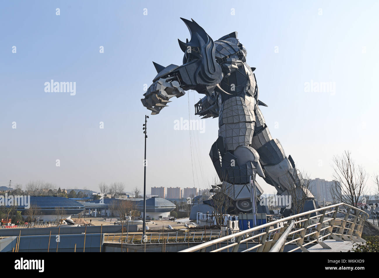 A model of the world's largest and most expensive transformers is on ...