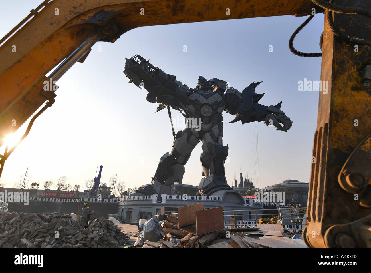 A model of the world's largest and most expensive transformers is on ...