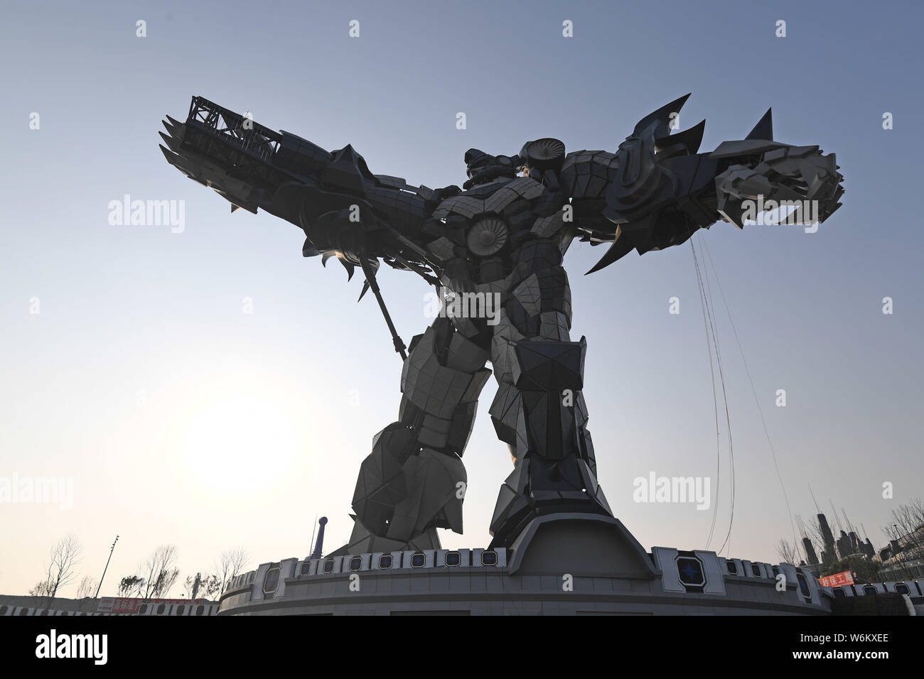 A model of the world's largest and most expensive transformers is on ...