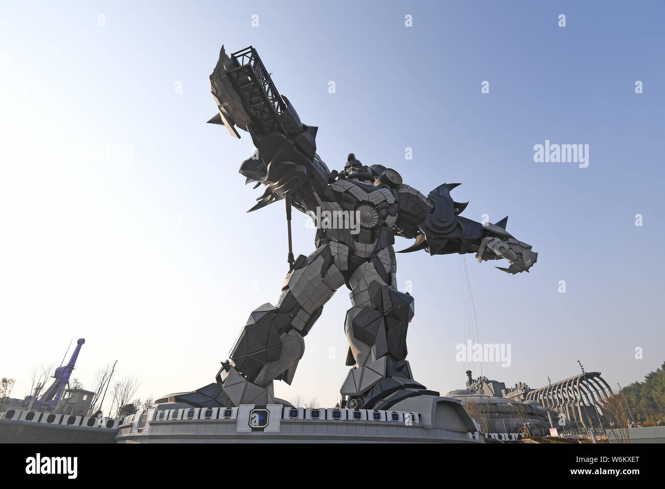 A model of the world's largest and most expensive transformers is on ...