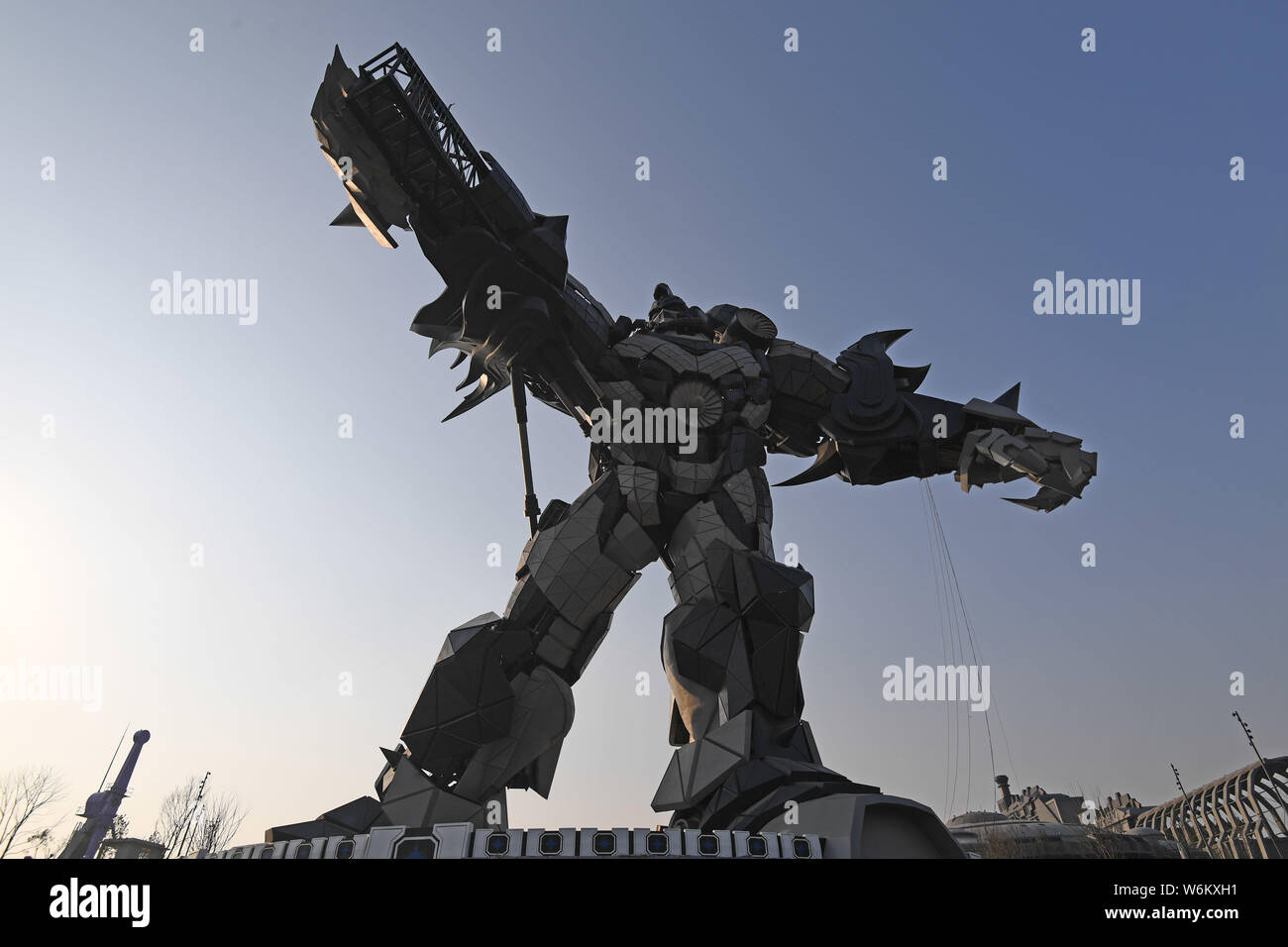A model of the world's largest and most expensive transformers is on ...