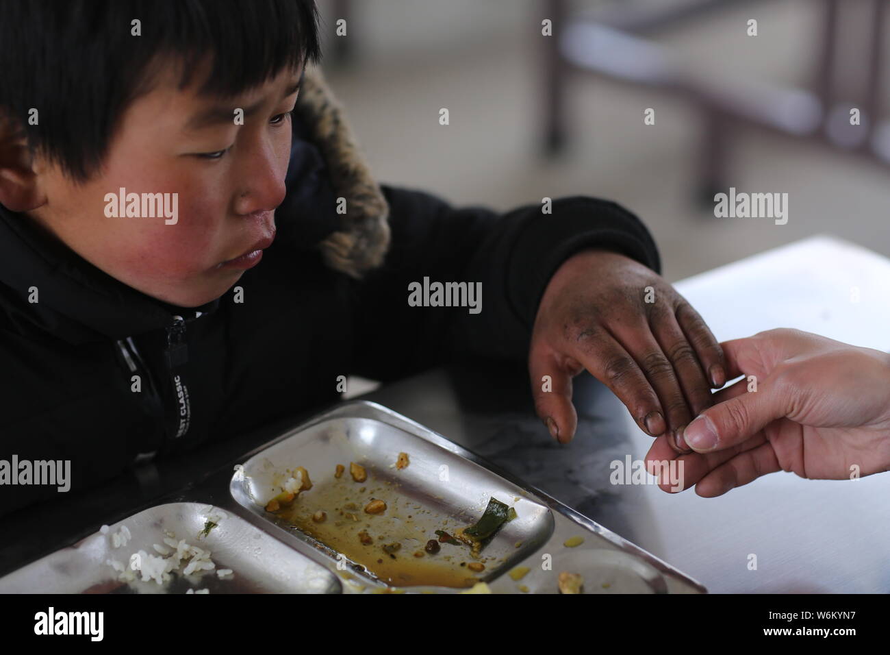 The "ice flower" boy Wang Fuman, a third-grader who became an Internet ...