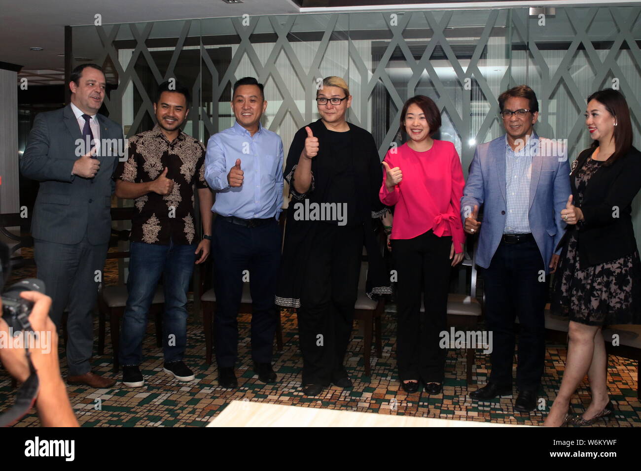 Kuala Lumpur, Malaysia. 26th July, 2019. Photo session at press ...