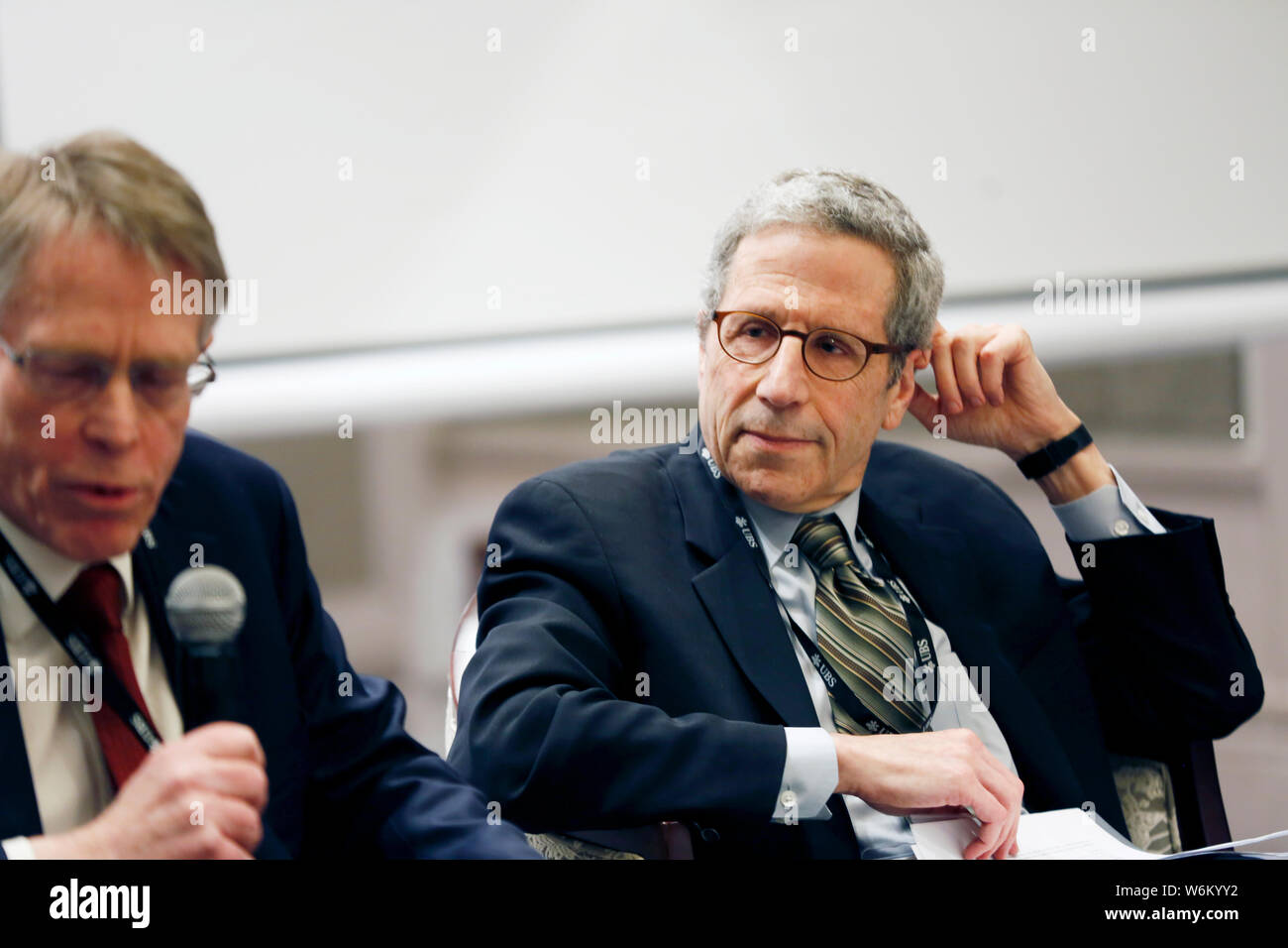 American economist Eric S. Maskin, the winner of the 2007 Nobel Prize ...