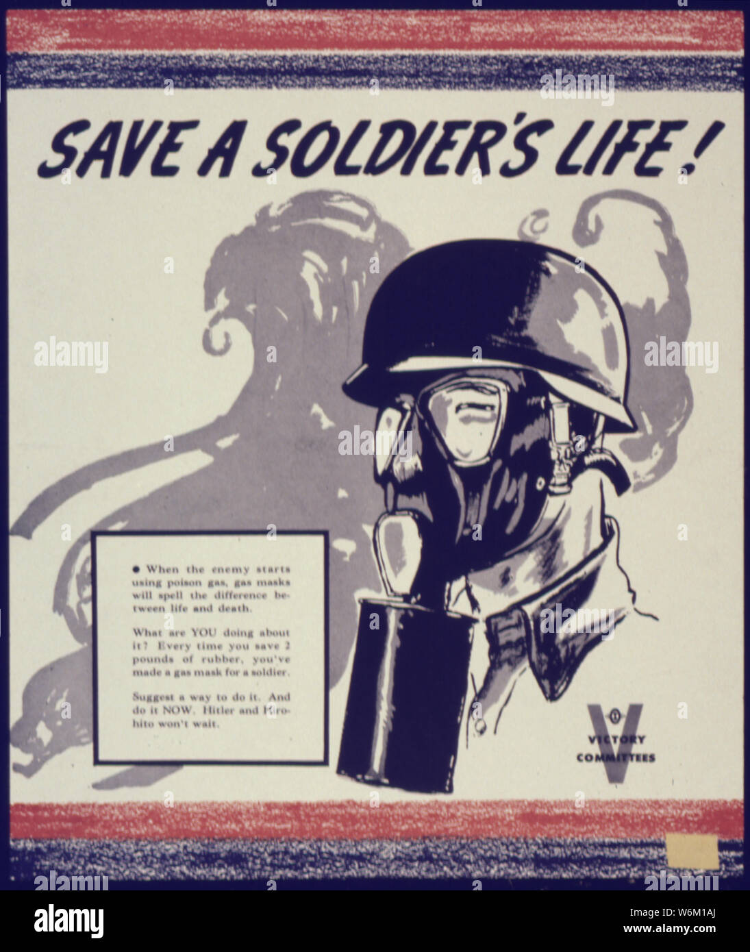 Save a Soldier's Life Stock Photo - Alamy
