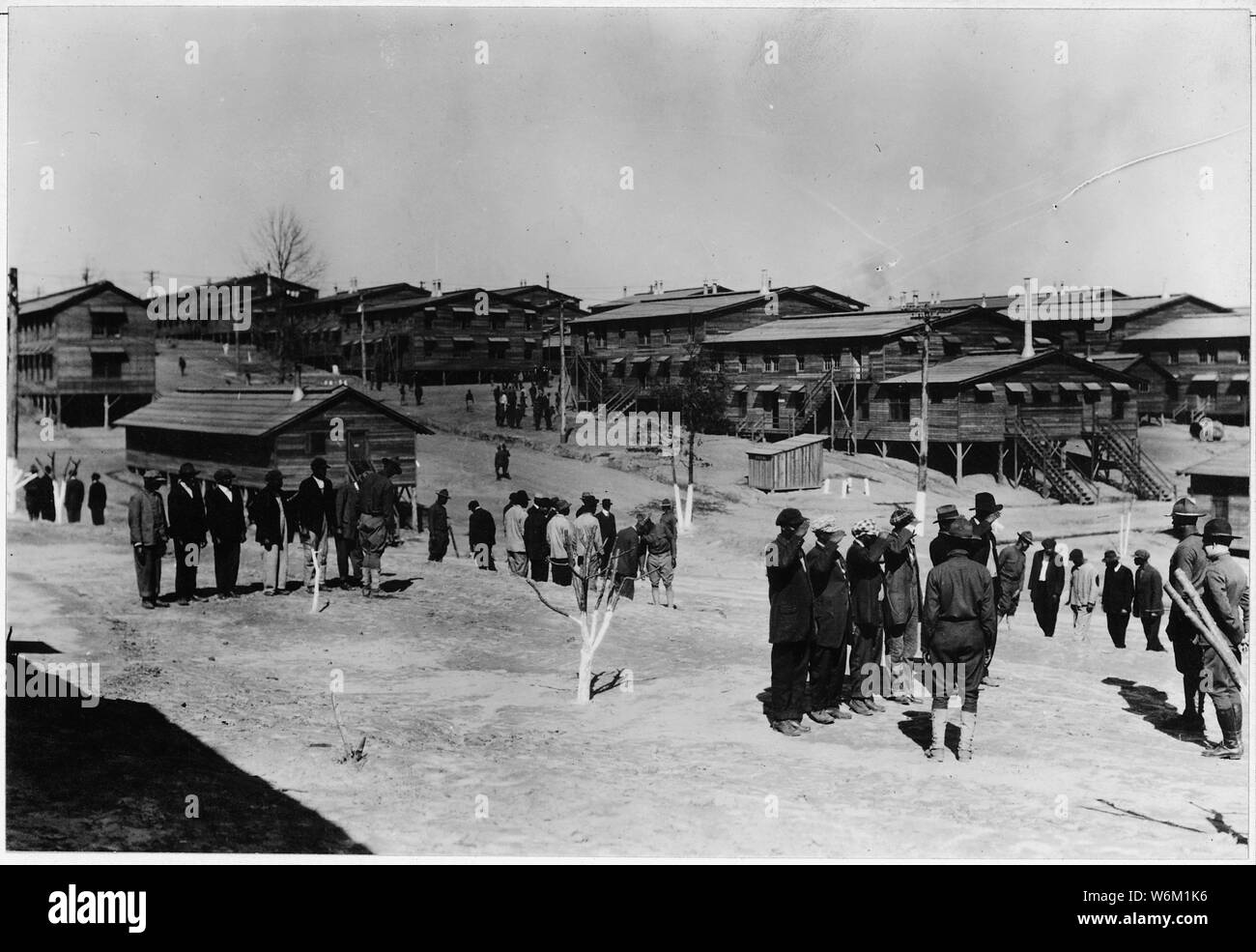 Scene at Camp Gordon, Georgia Stock Photo - Alamy
