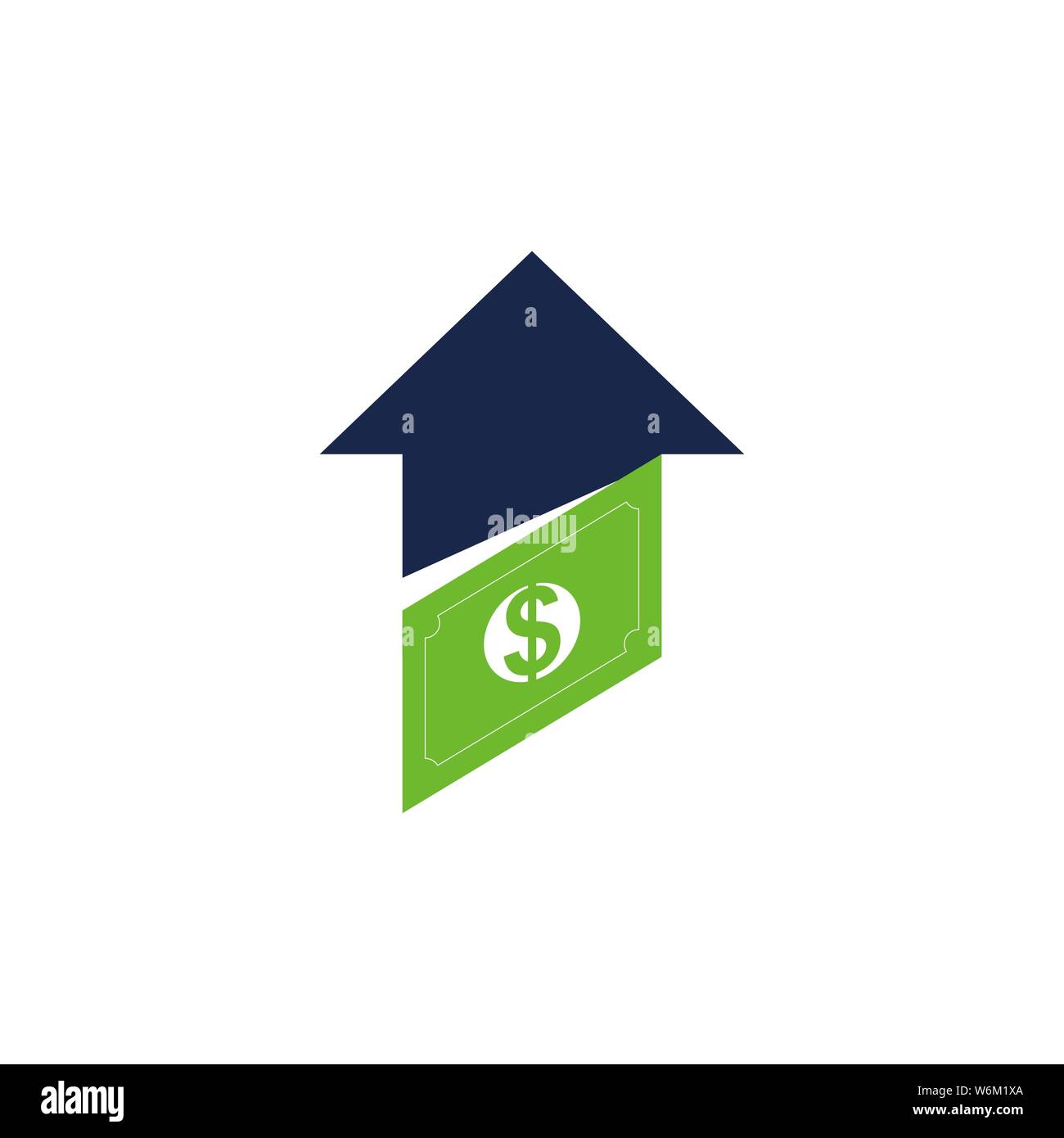 Home House Building Real Estate Property Design Template Vector Stock ...