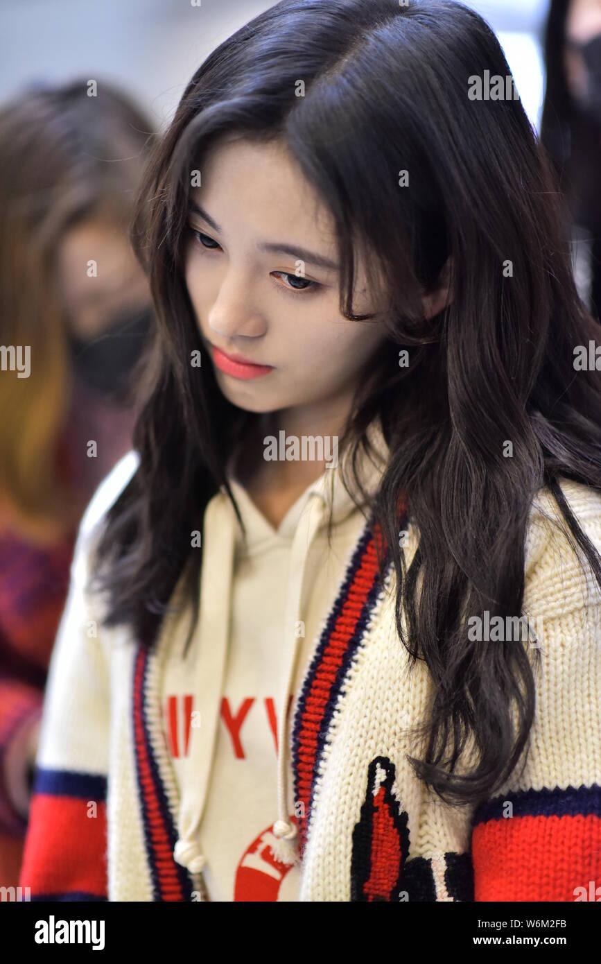Chinese singer and actress Ju Jingyi, a former member of Chinese girl ...