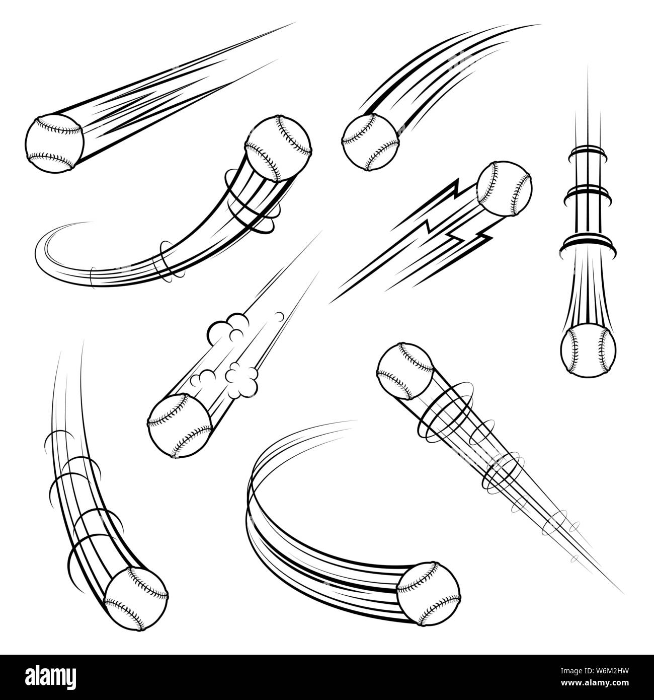 Baseball Movement Drawing