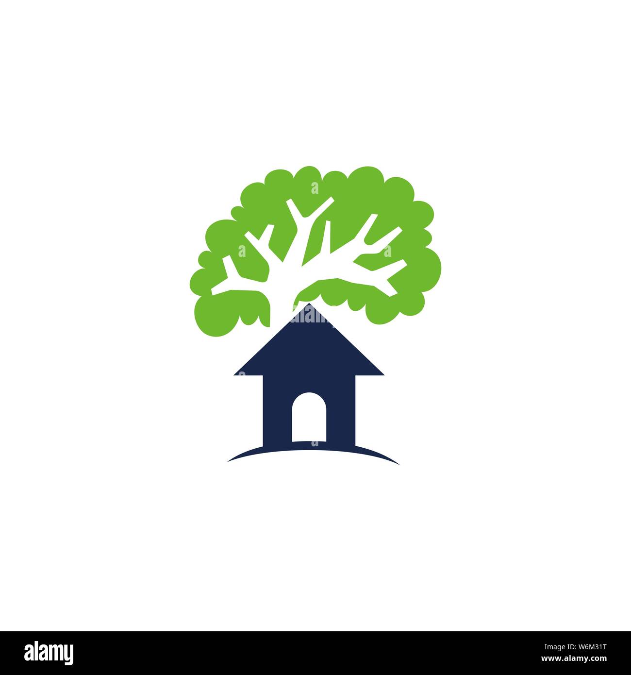 Home House Building Real Estate Property Design Template Vector Stock ...