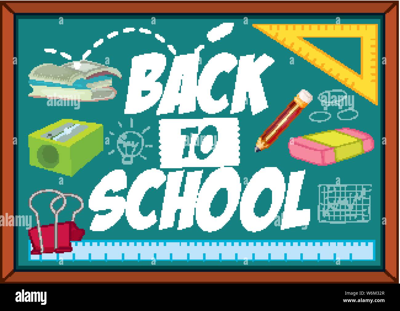 Cartoon illustration ruler idea Stock Vector Images - Alamy