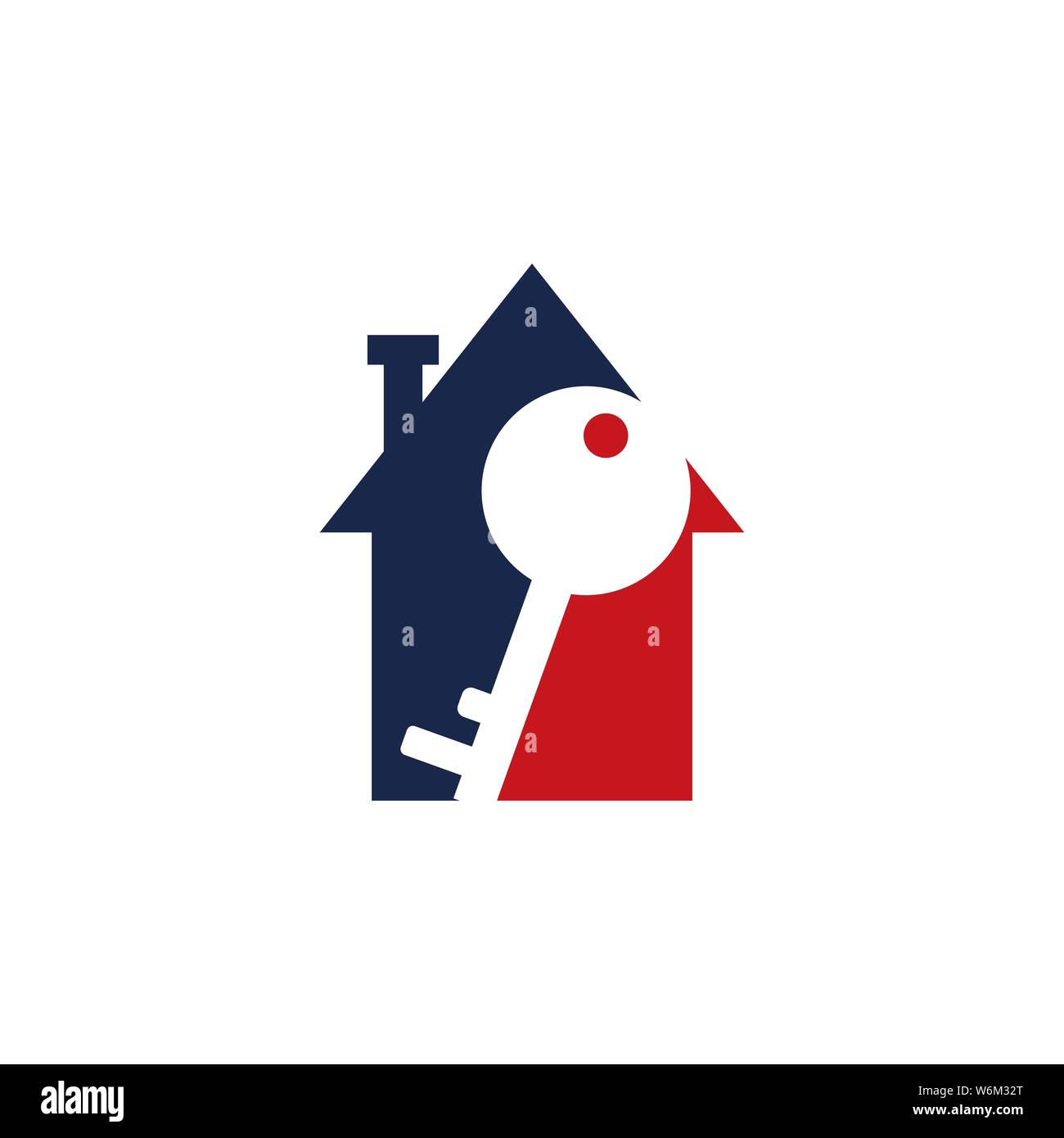 Home House Building Real Estate Property Design Template Vector Stock ...