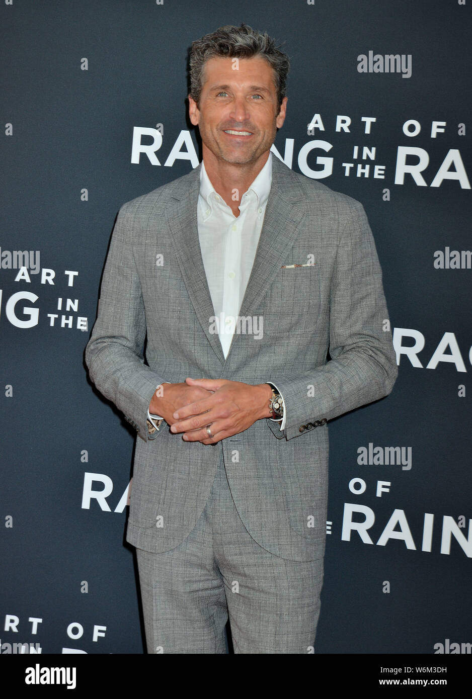 Los Angeles, USA. 02nd Aug, 2019. Patrick Dempsey attends the premiere ...