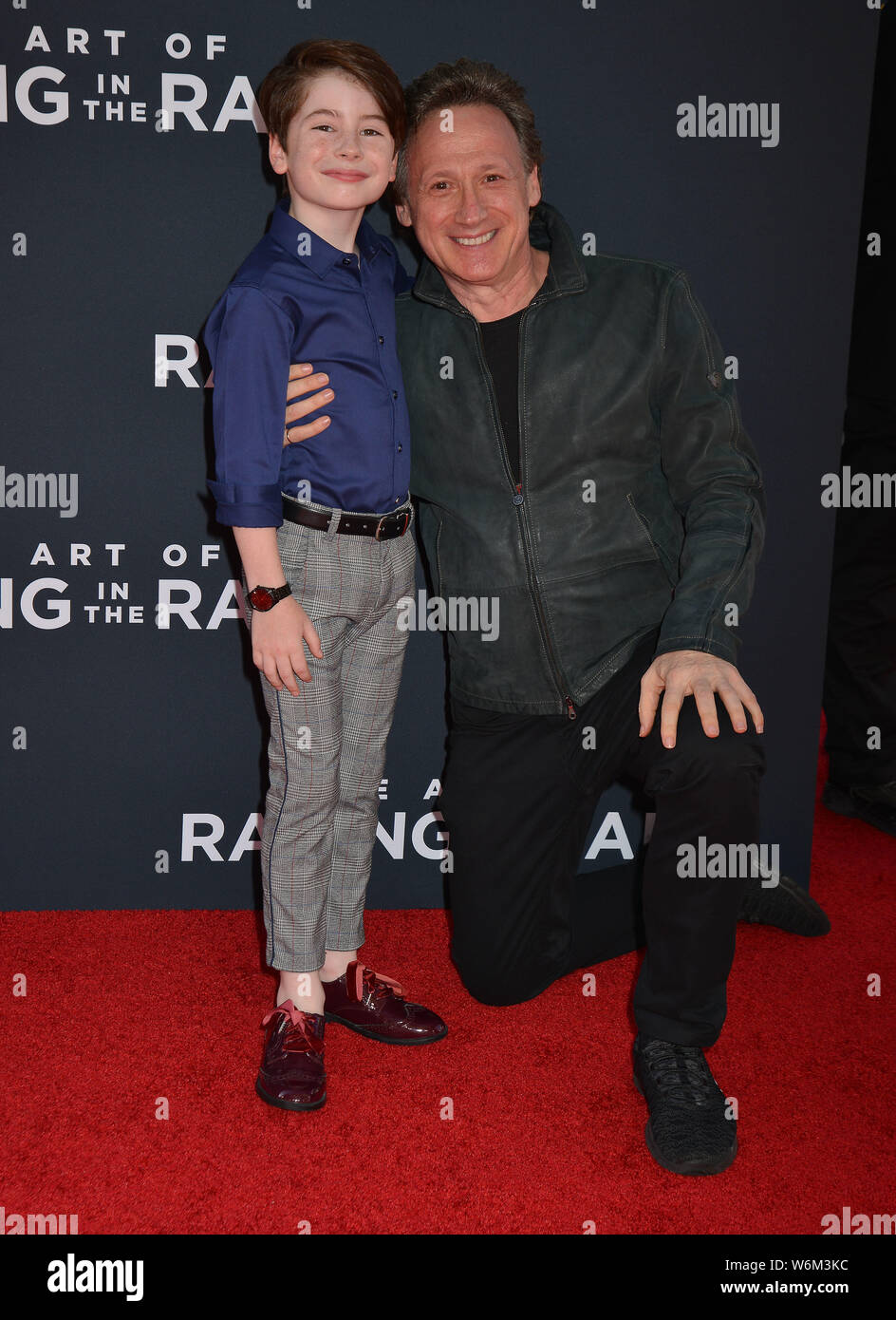 Los Angeles, USA. 02nd Aug, 2019. Paxton Booth and Bernard Hiller ...