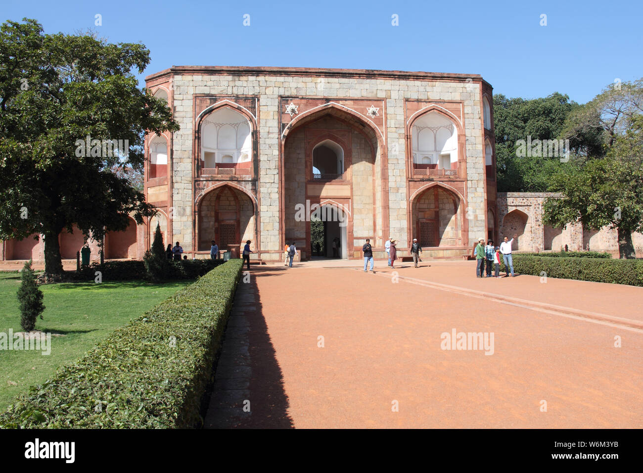 Humayun tomb gate hi-res stock photography and images - Alamy