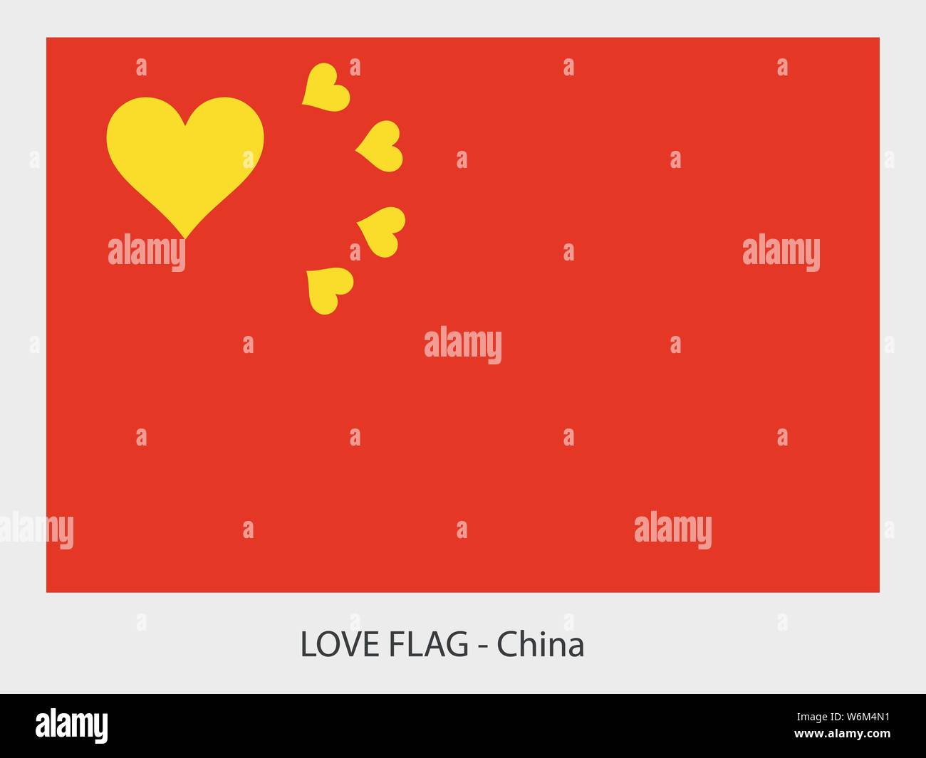 I love china Stock Vector Images - Alamy