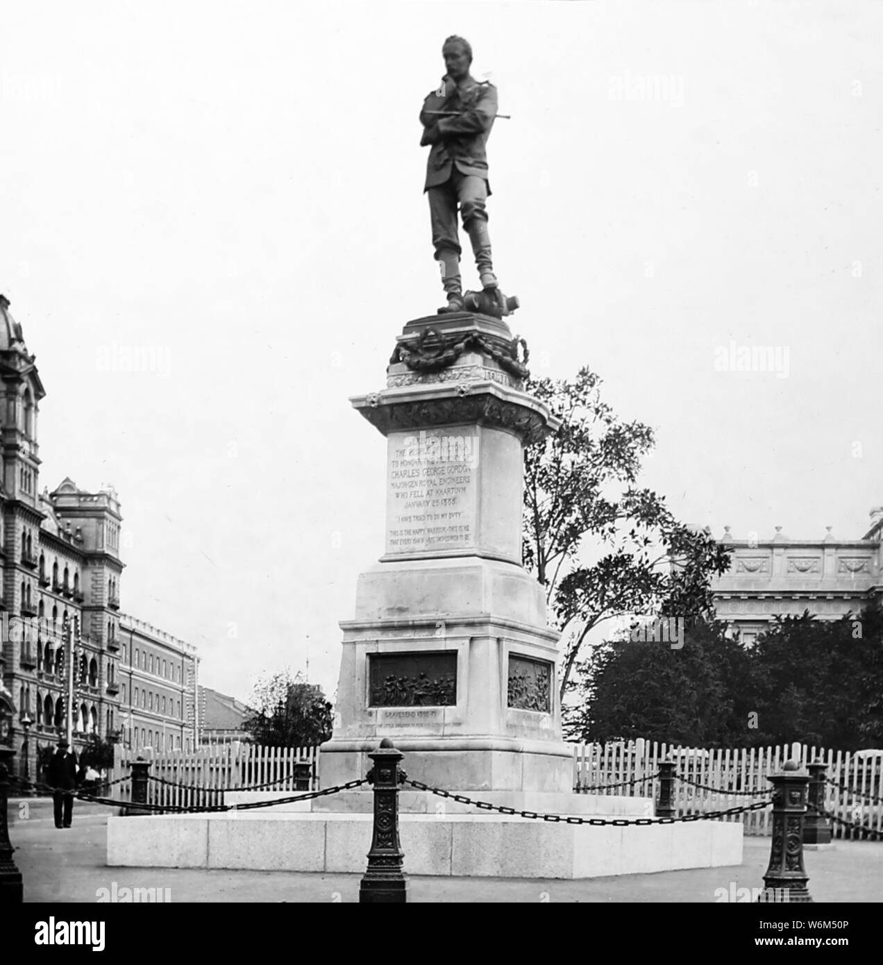 General Gordon Memorial, Melbourne, Australia Stock Photo - Alamy