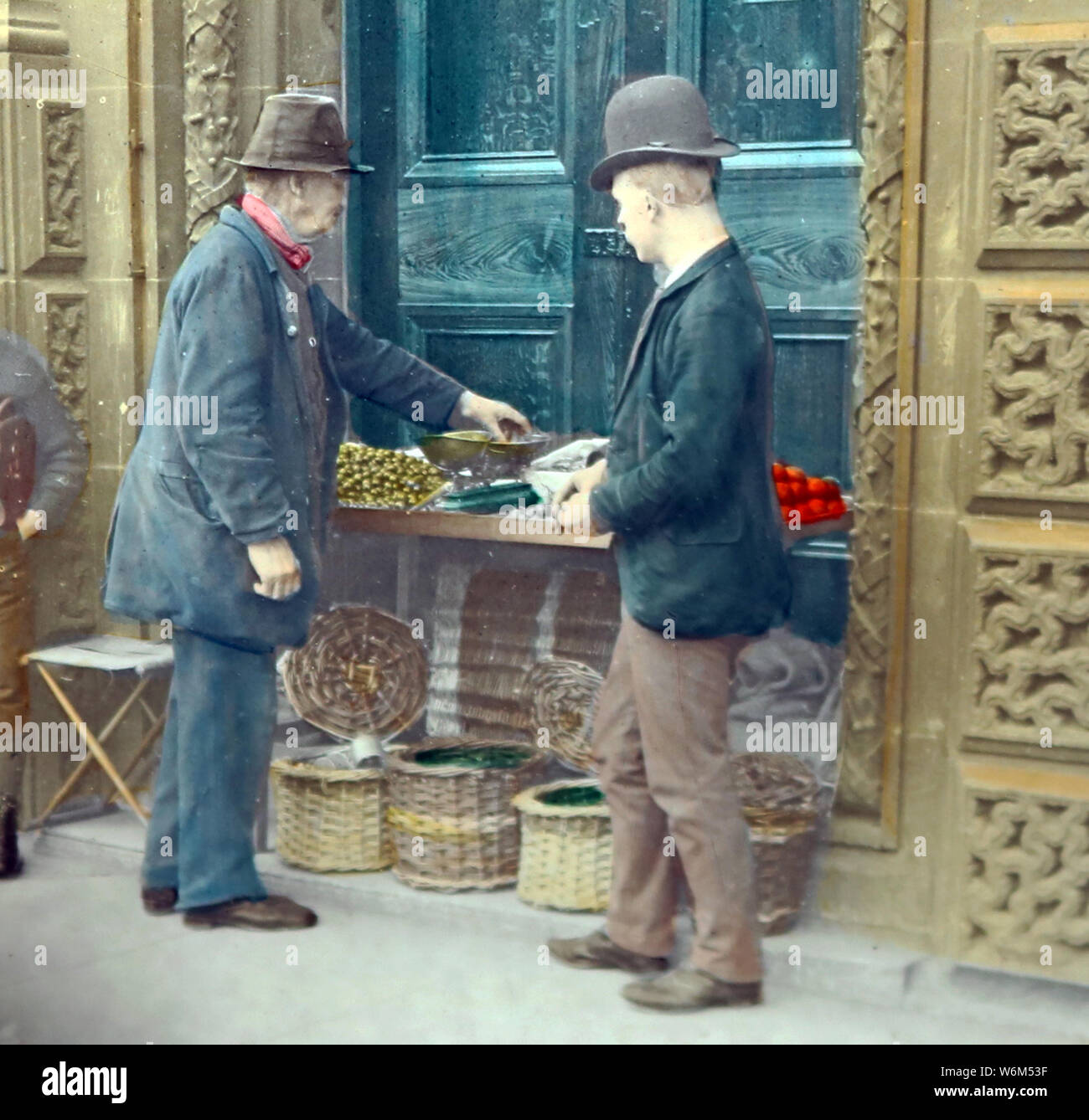 Victorian fruit stall hi-res stock photography and images - Alamy
