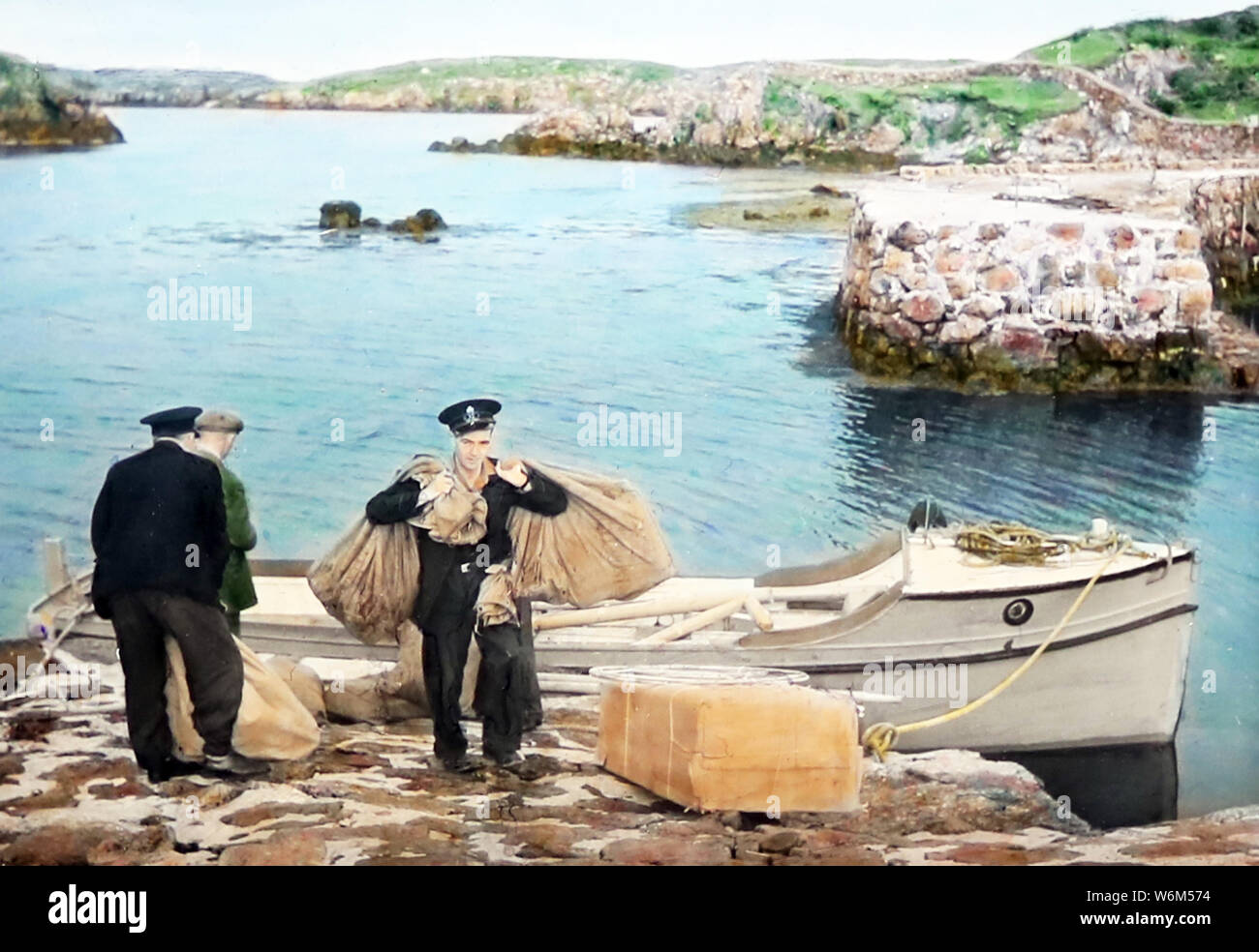 Victorian postman hi-res stock photography and images - Alamy