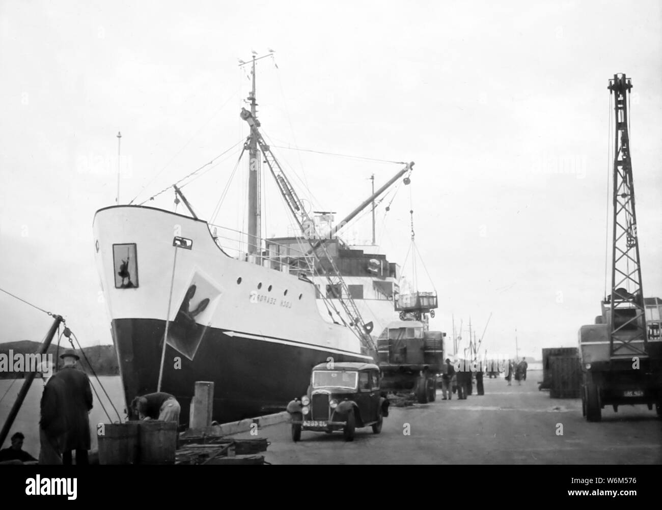 Old calmac Black and White Stock Photos & Images - Alamy