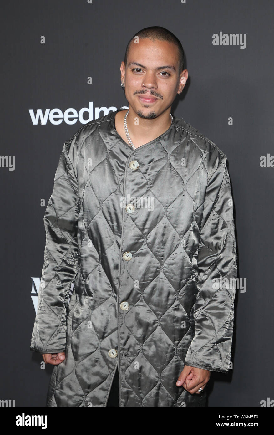 Los Angeles, Ca. 1st Aug, 2019. Evan Ross, at The Weedmaps Museum of ...
