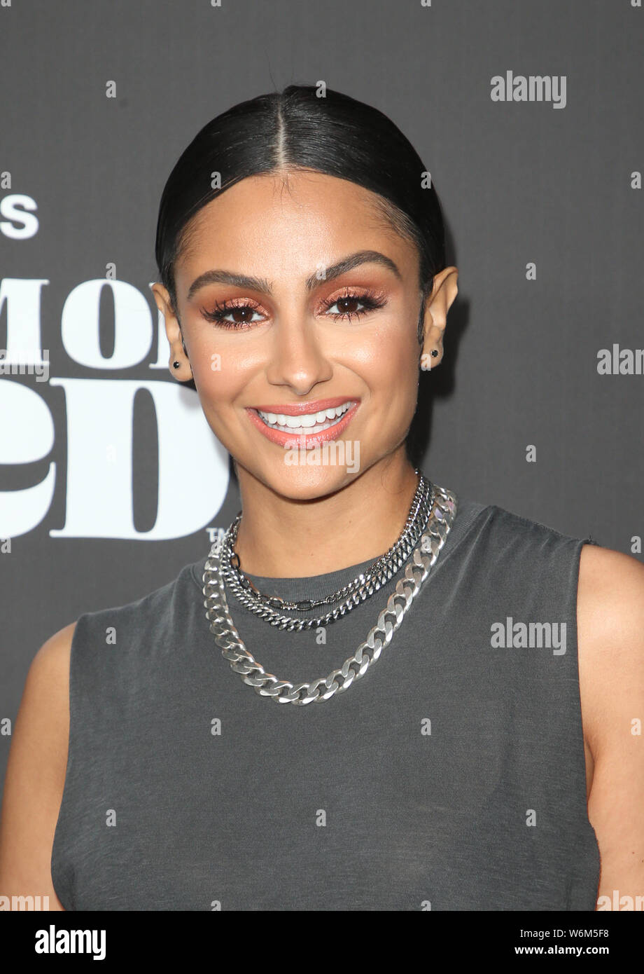Los Angeles, Ca. 1st Aug, 2019. Nazanin Mandi, at The Weedmaps Museum ...