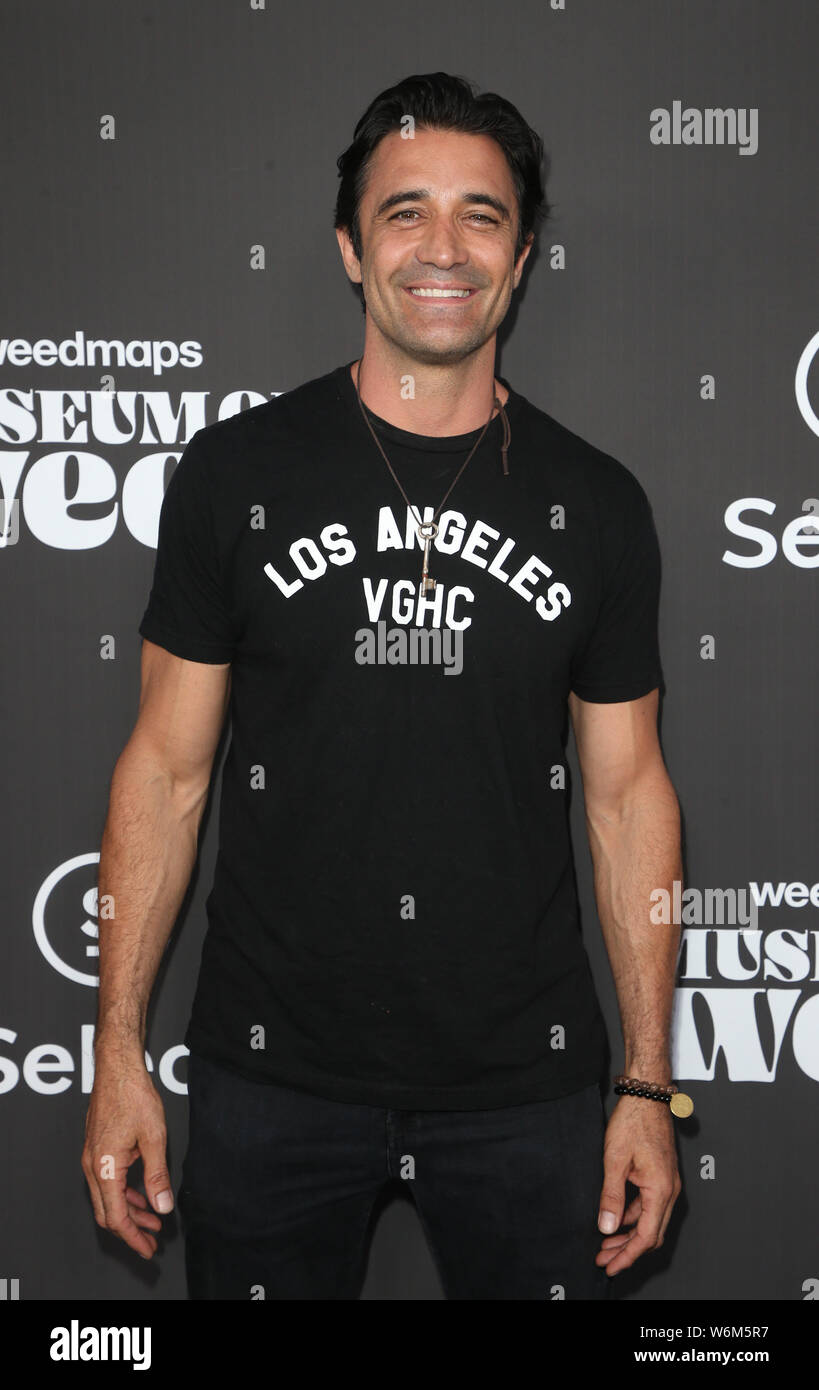 Los Angeles, Ca. 1st Aug, 2019. Gilles Marini, at The Weedmaps Museum ...