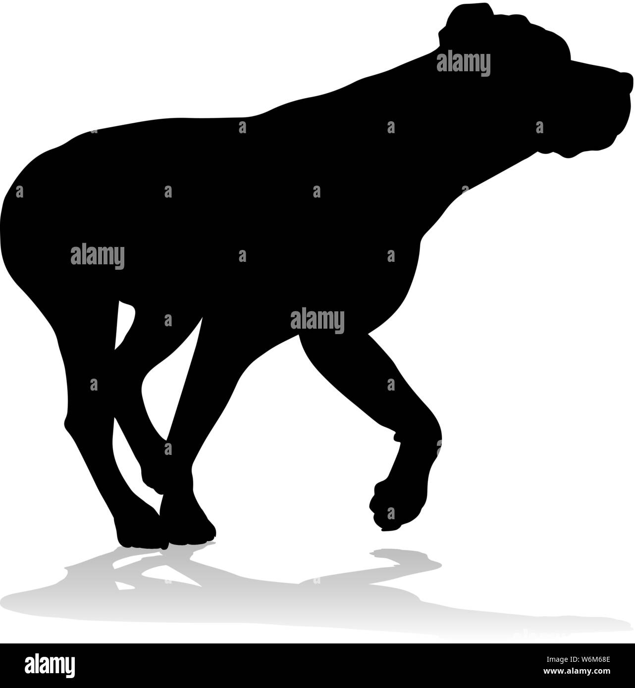 Silhouette dog jumping hi-res stock photography and images - Alamy