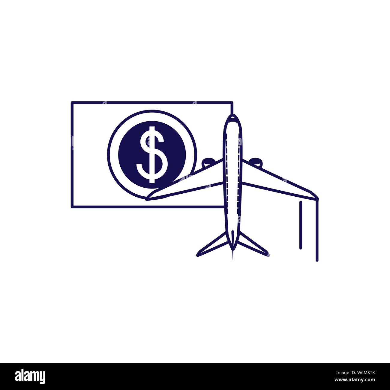 Vacation cash machine Stock Vector Images - Alamy