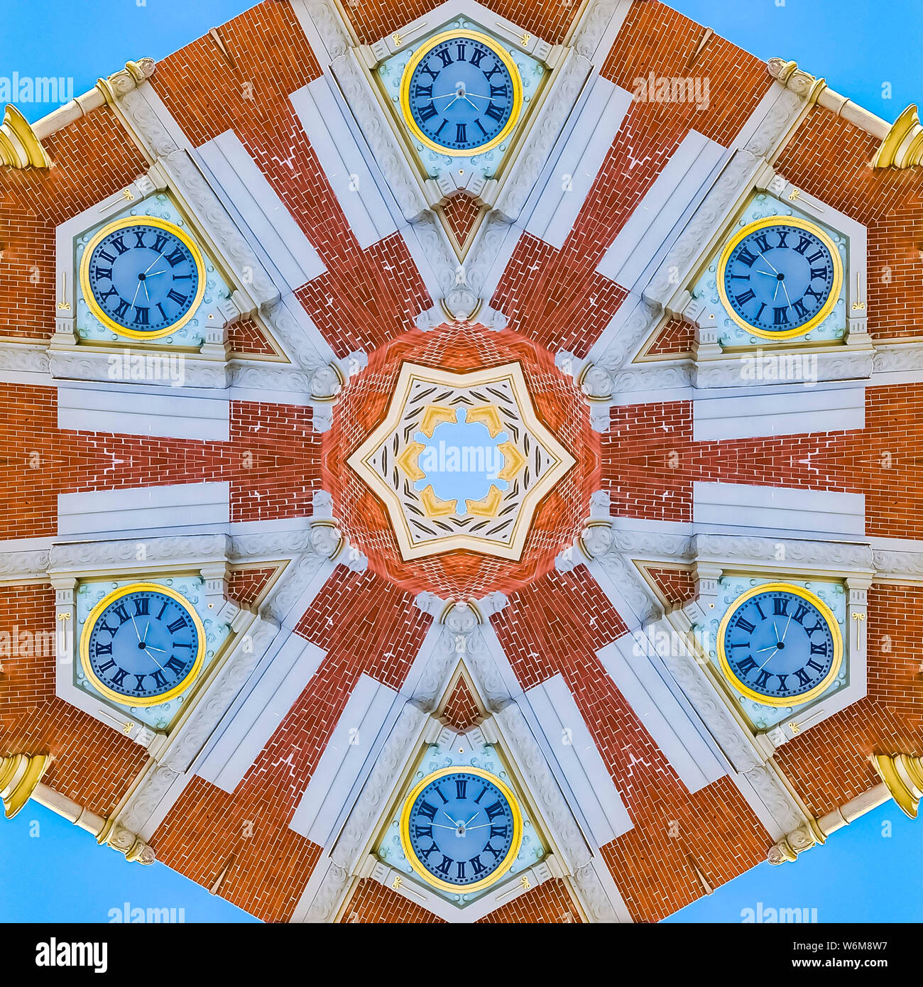 Elements square brick detail hi-res stock photography and images - Alamy