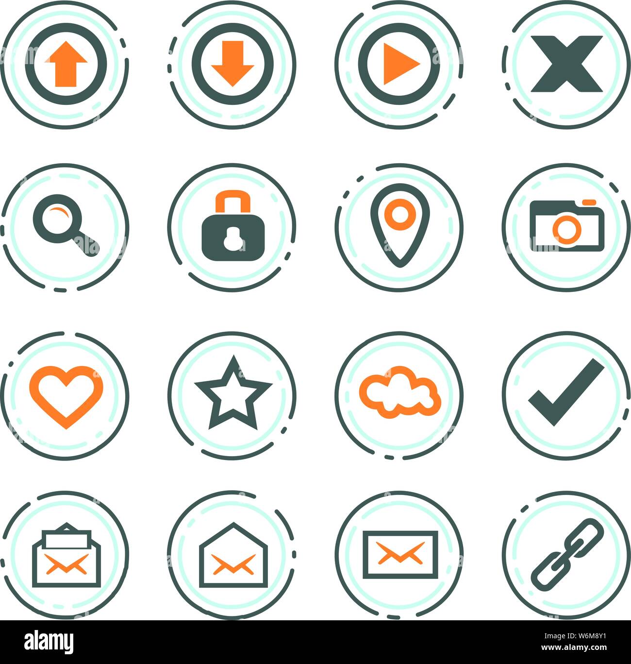 User Interface vector icons for user interface design Stock Vector ...