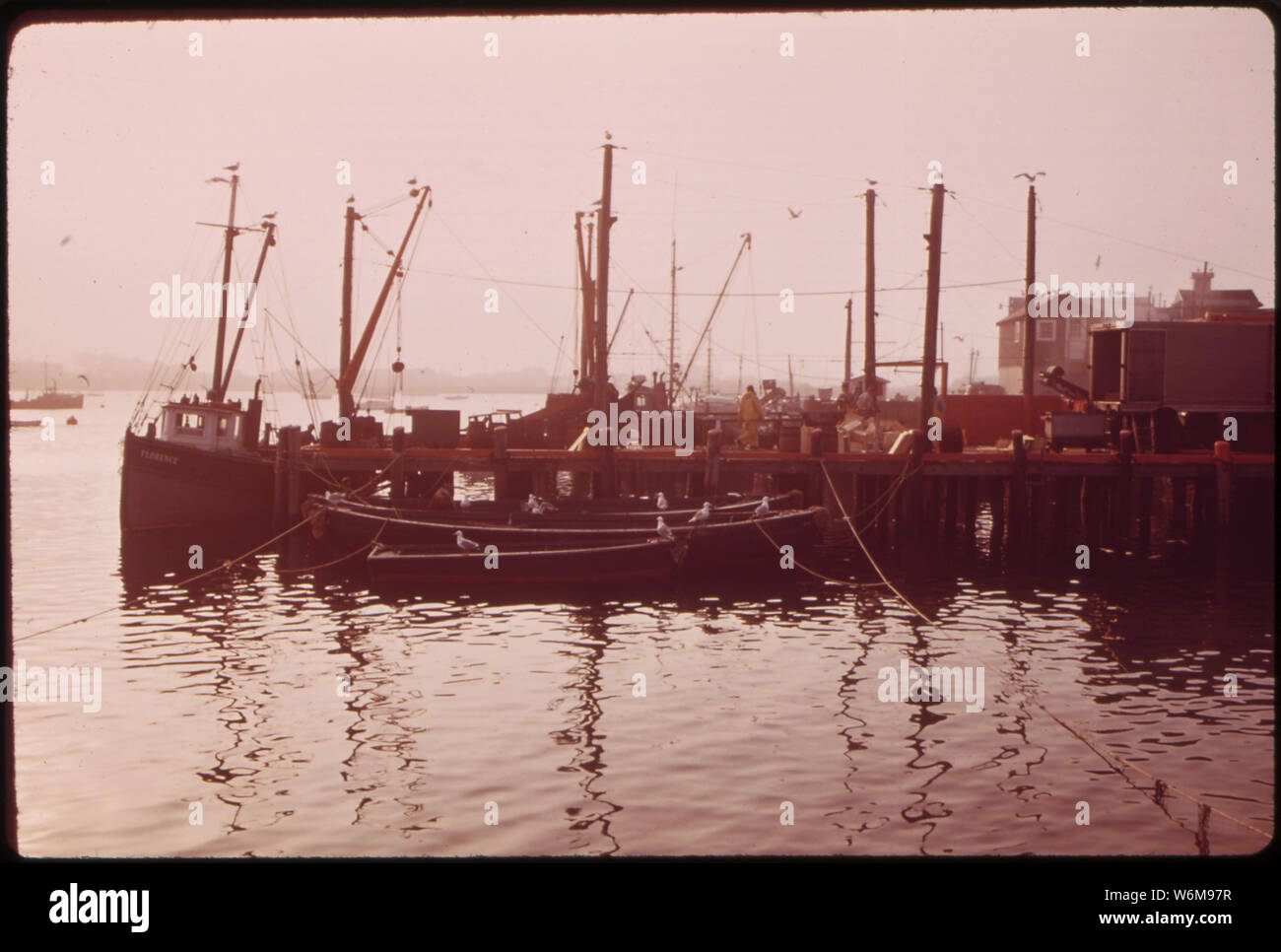 THE SAKONNET POINT FISHING FLEET Stock Photo - Alamy