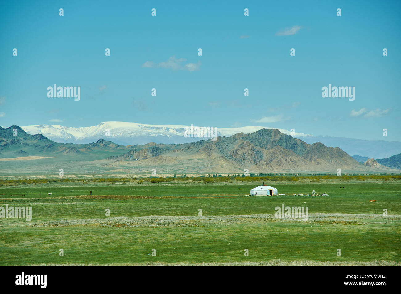 Buyant, sum district of Khovd Province in western Mongolia Stock Photo ...
