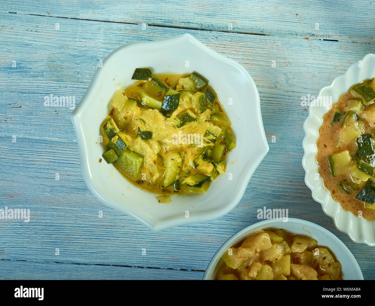 Indian pumpkin - Sweet and Sour Zucchini Stock Photo - Alamy