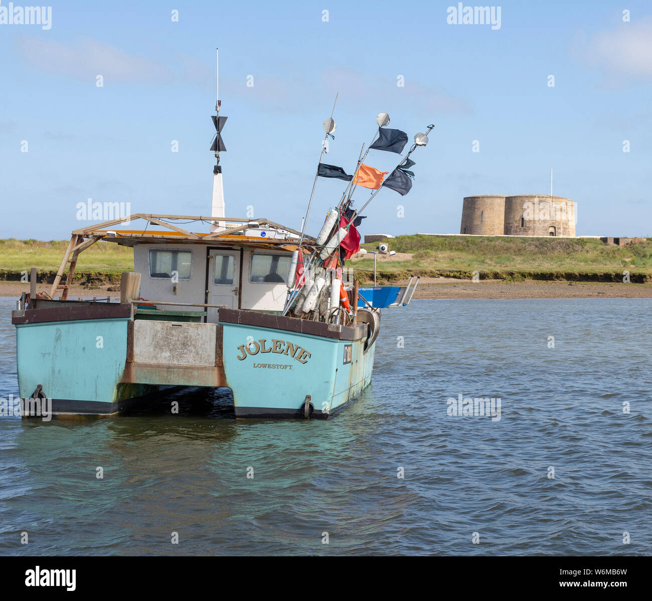 Martello tower slaughden hi-res stock photography and images - Alamy