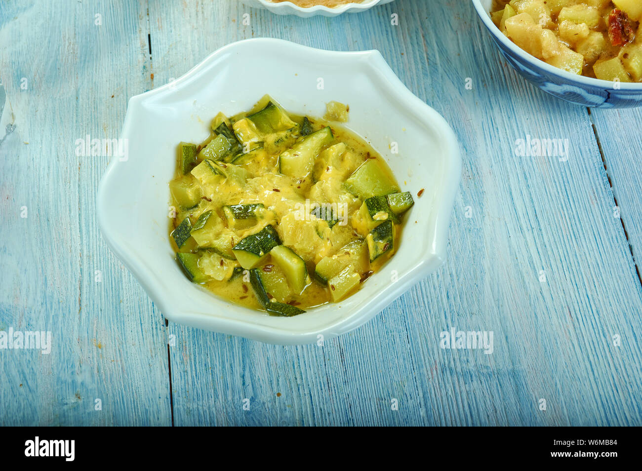 Indian pumpkin - Sweet and Sour Zucchini Stock Photo - Alamy