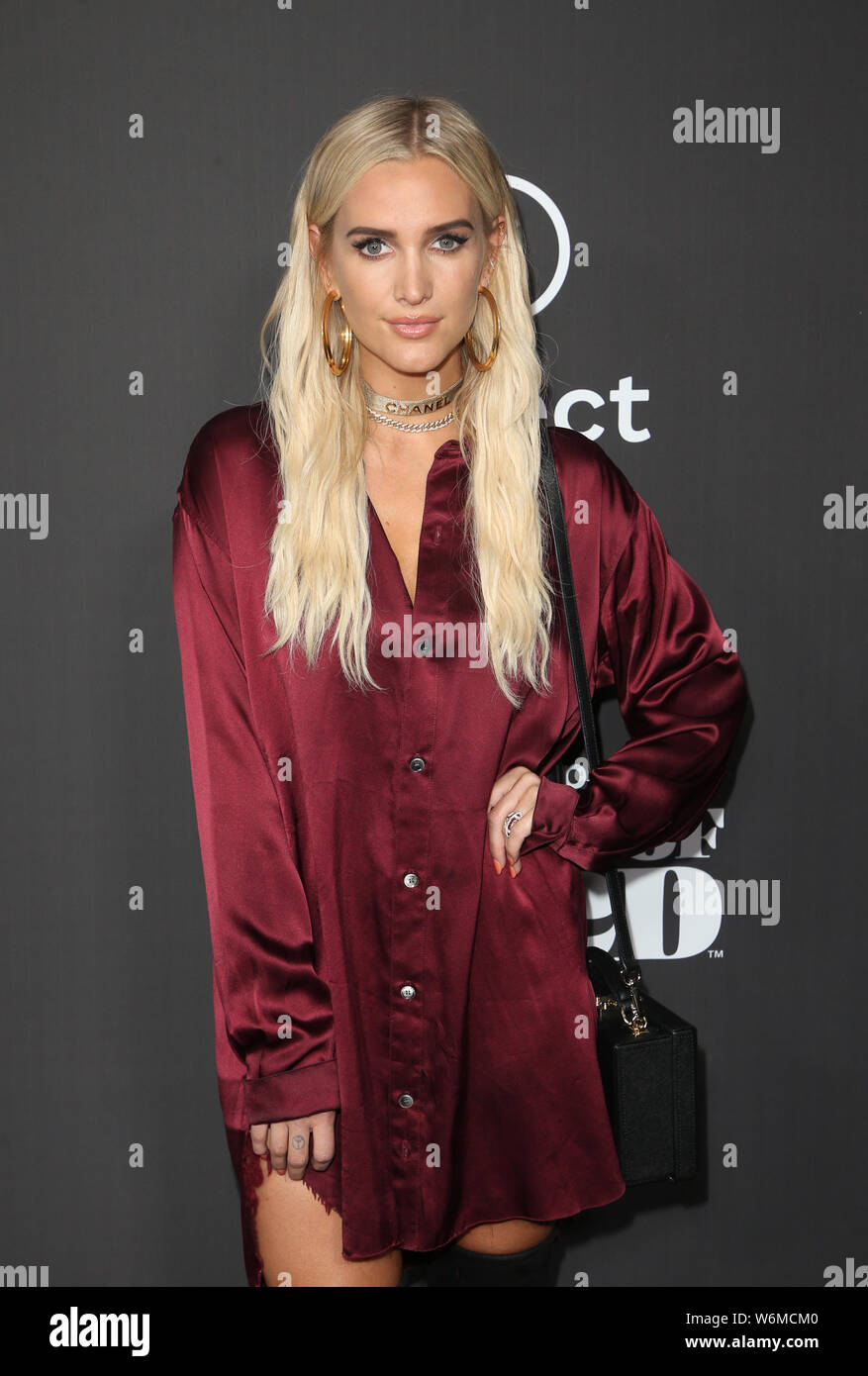 Los Angeles, California, USA. 1st Aug, 2019. Ashlee Simpson. Weedmaps ...