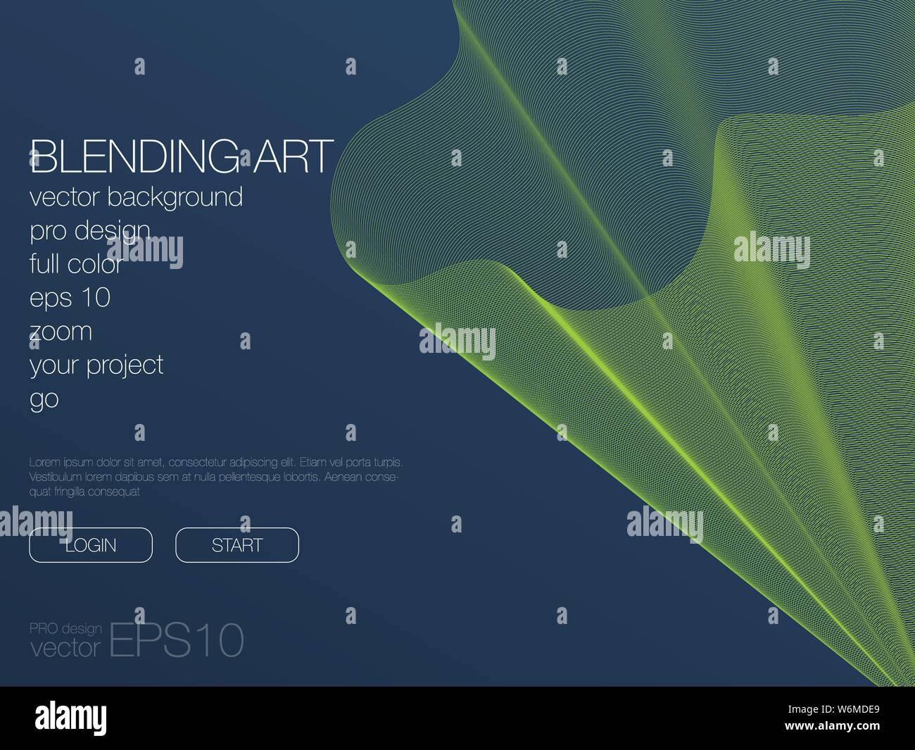 Abstract blend background. Stock vector. Template for web Stock Vector ...