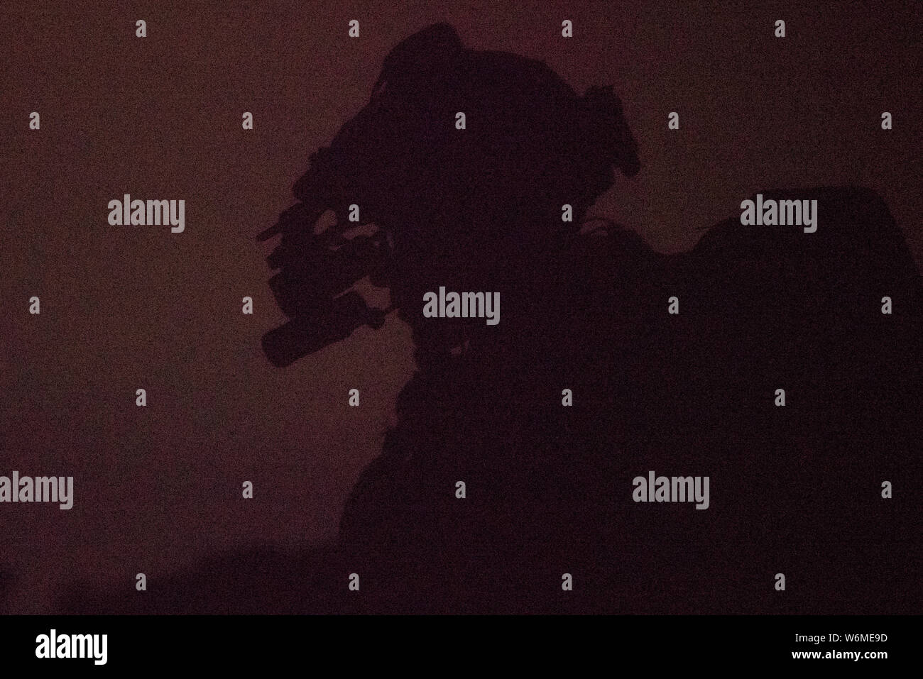 A U.S. Marine with 3rd Reconnaissance Battalion, 3rd Marine Division ...