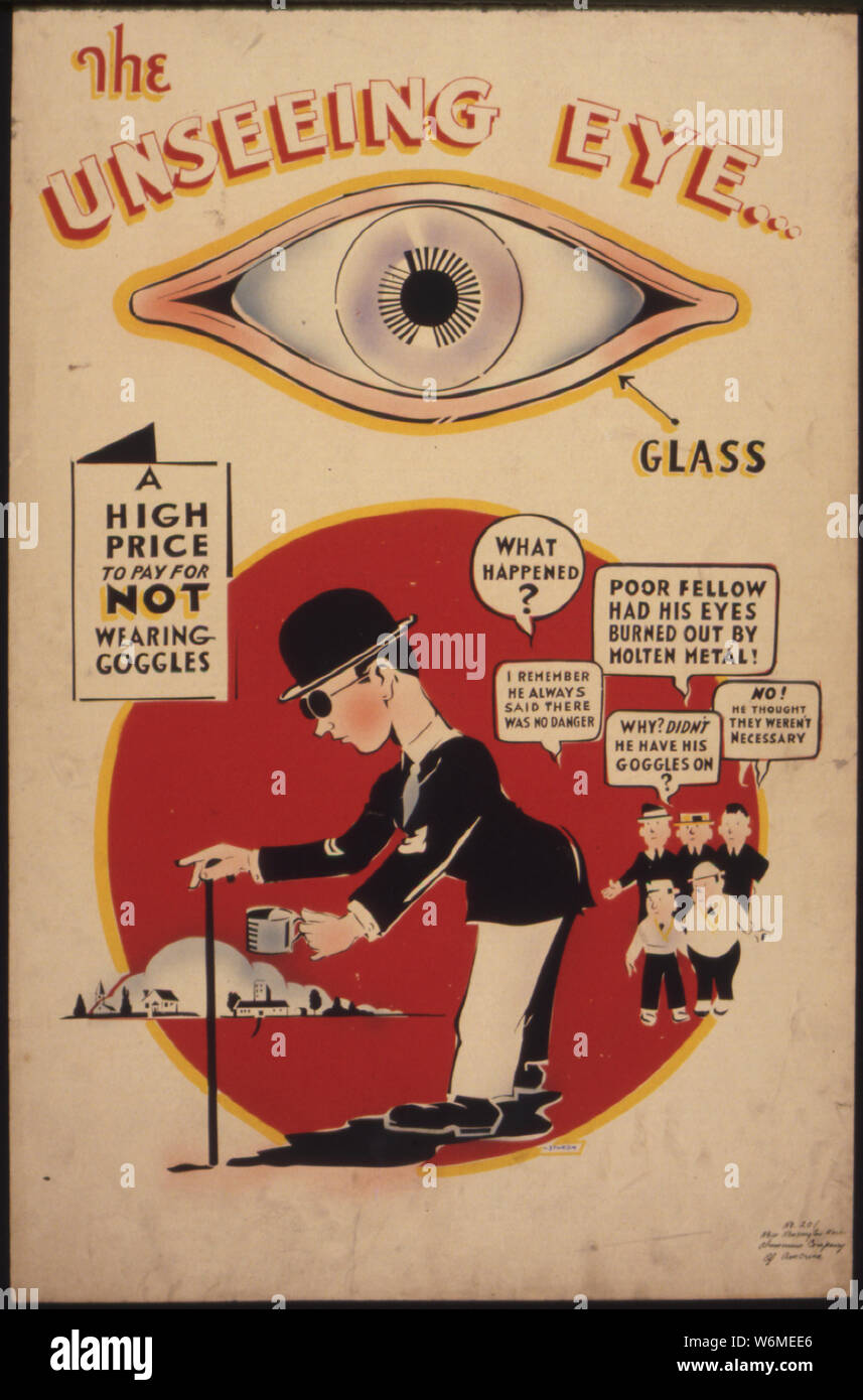 The unseeing eye Stock Photo - Alamy